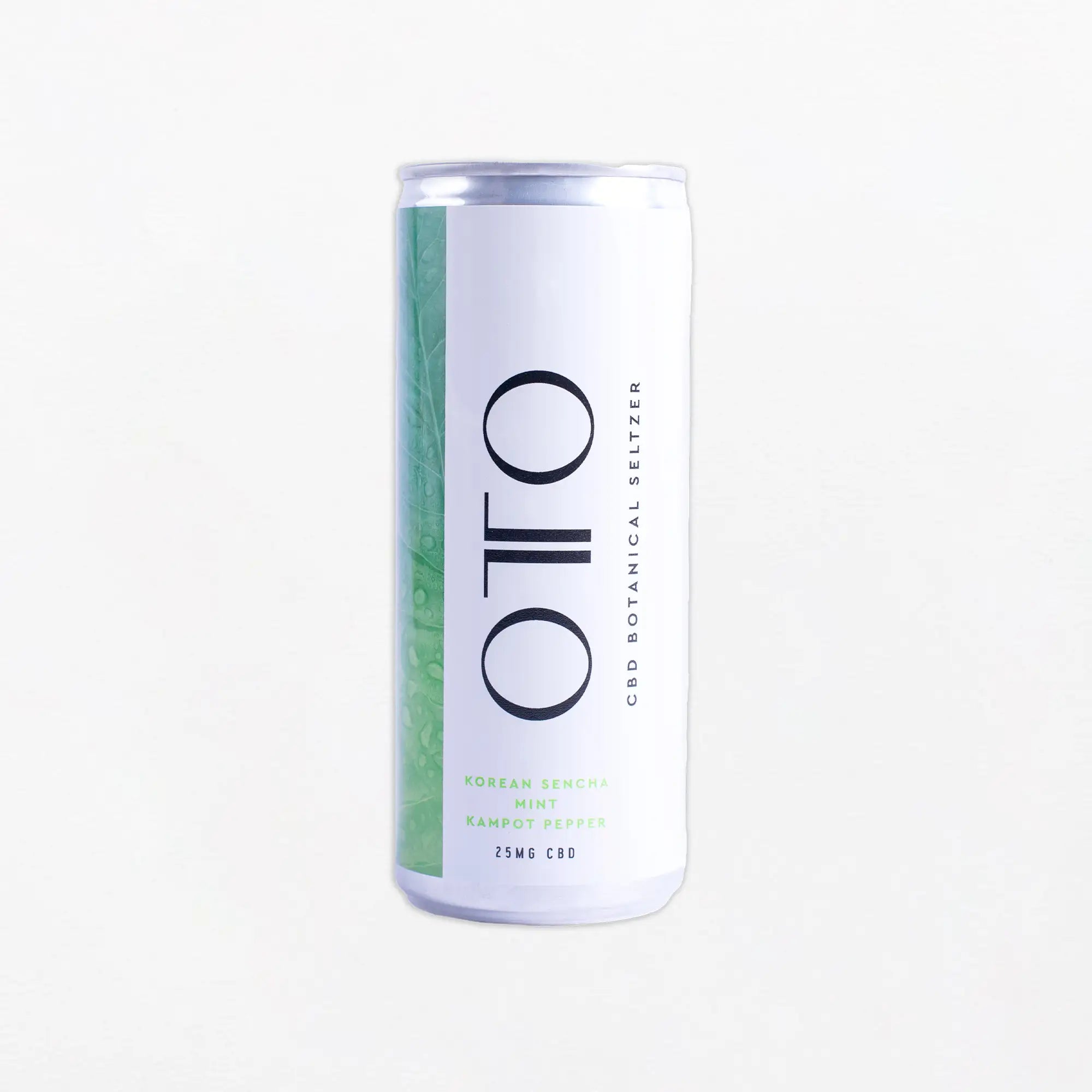 OTO Green Tea & Garden Mint CBD Seltzer - 25mg Can | OTO Wellbeing ...